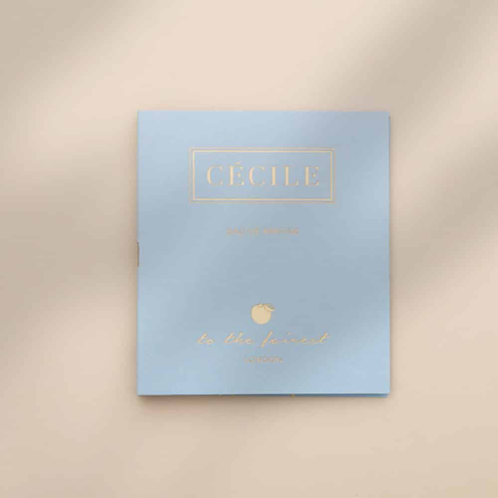 Cécile Eau de Parfum 2ml Sample – To The Fairest